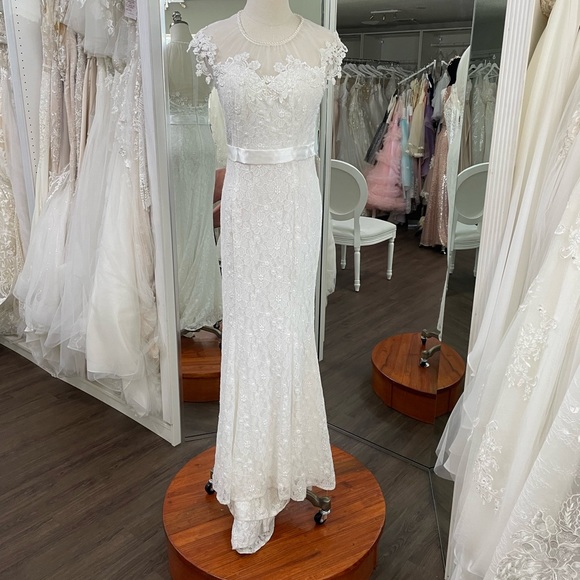 Dresses | Lace Aline Mermaid Sweat Heart Neck Line Wedding | Poshmark